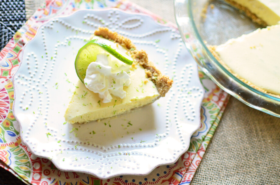 Key Lime Pie with Granola Crust - Simple, Sweet & Savory
