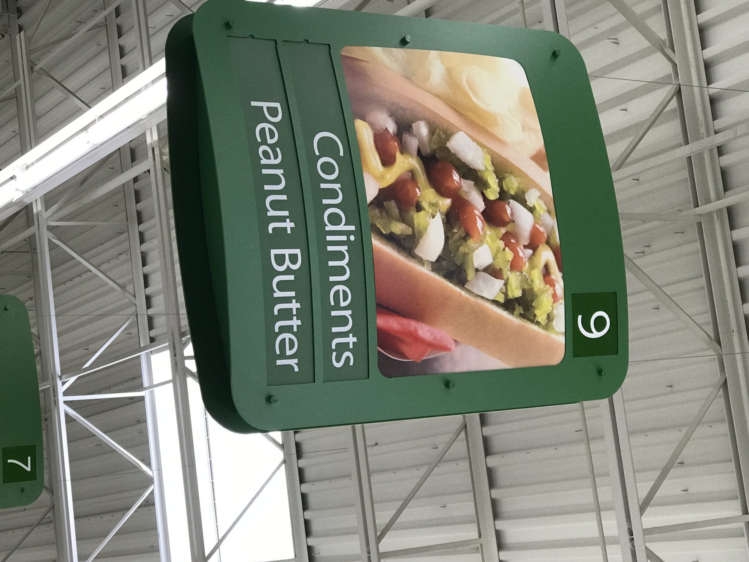 Walmart store sign - Simple, Sweet & Savory