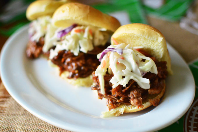 12 Instant Pot Coca-Cola Brisket Sliders finished row - Simple, Sweet ...